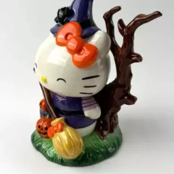 Hello Kitty | Holiday | Hello Kitty Halloween Blue Sky Clayworks Witch ...
